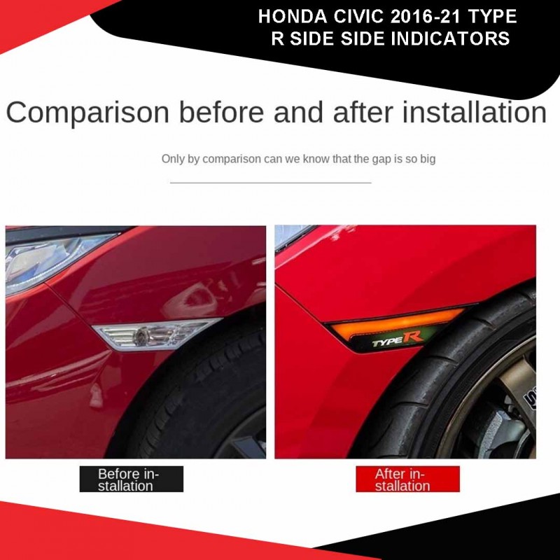 Honda Civic 2016-21 Type R Side Side Indicators