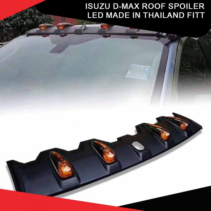 Isuzu D-Max Roof Spoiler Led Made In Thailand Fitt