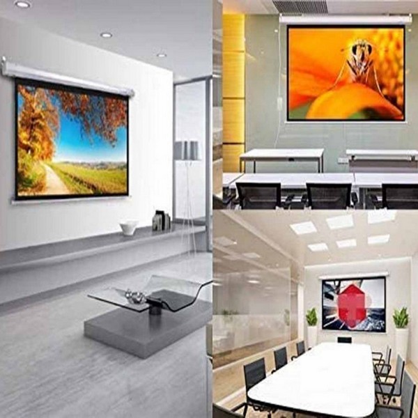 Projector Screen 72 Inch Tripod Portable 6x6 Feet 1:1mw (Fine Quality)