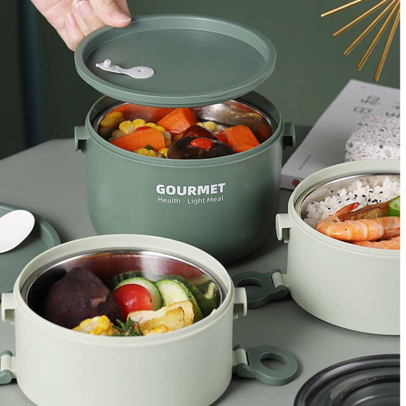 Tier Stainless Steel Thermal Bento Lunch Box