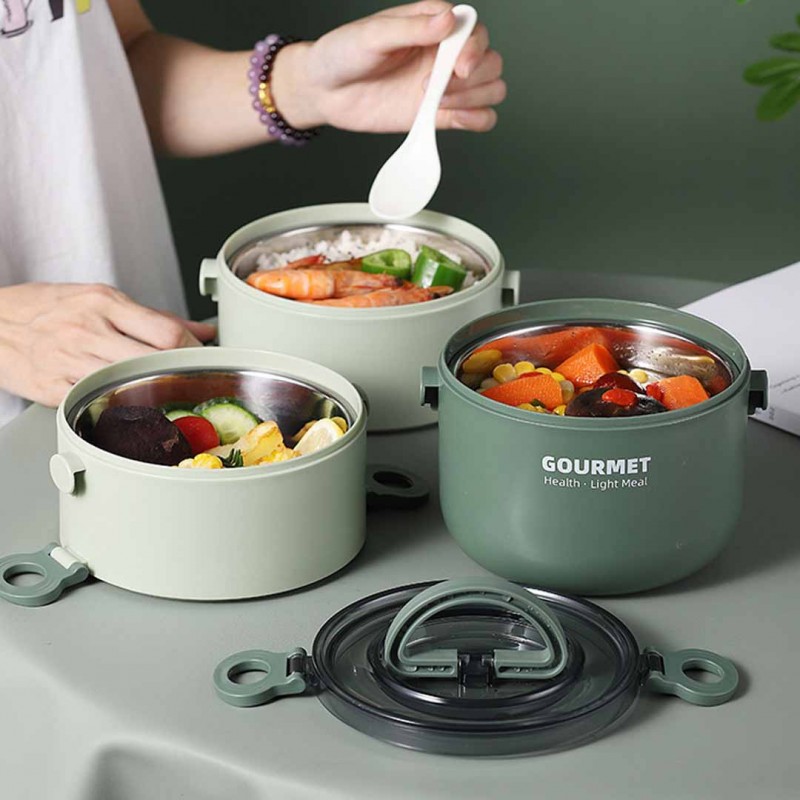 Tier Stainless Steel Thermal Bento Lunch Box