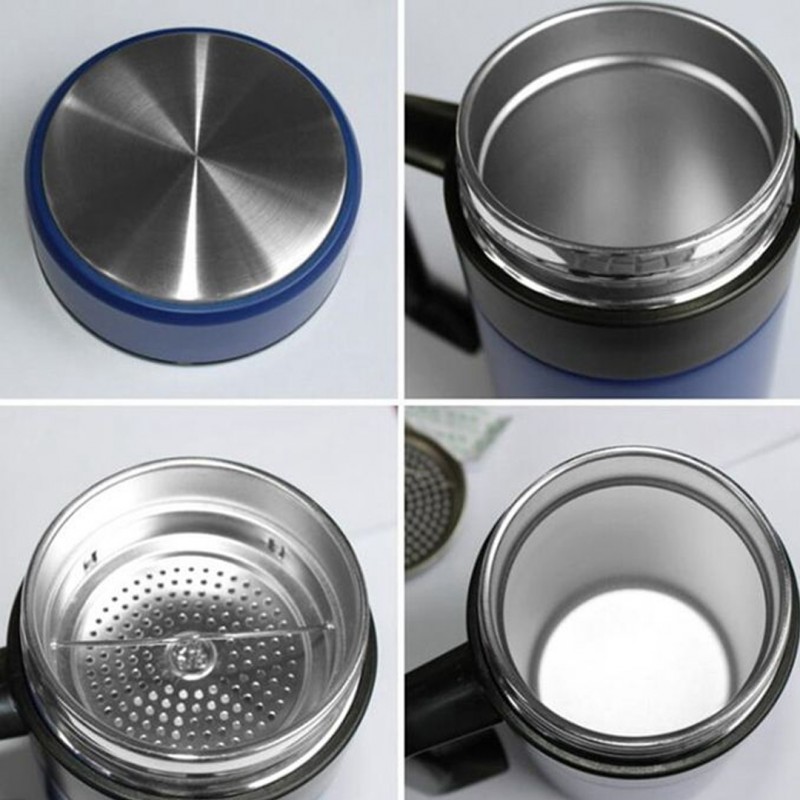 Thermal Mug Stainless Steel Vacuum Flasks with Handle