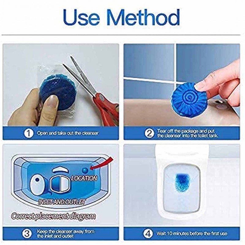 Automatic Toilet Bowl Cleaner Flush Tank