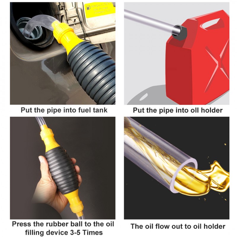 Multipurpose Liquid Transfer Pump | Handheld Pump for Fuel, Water, Oil ...