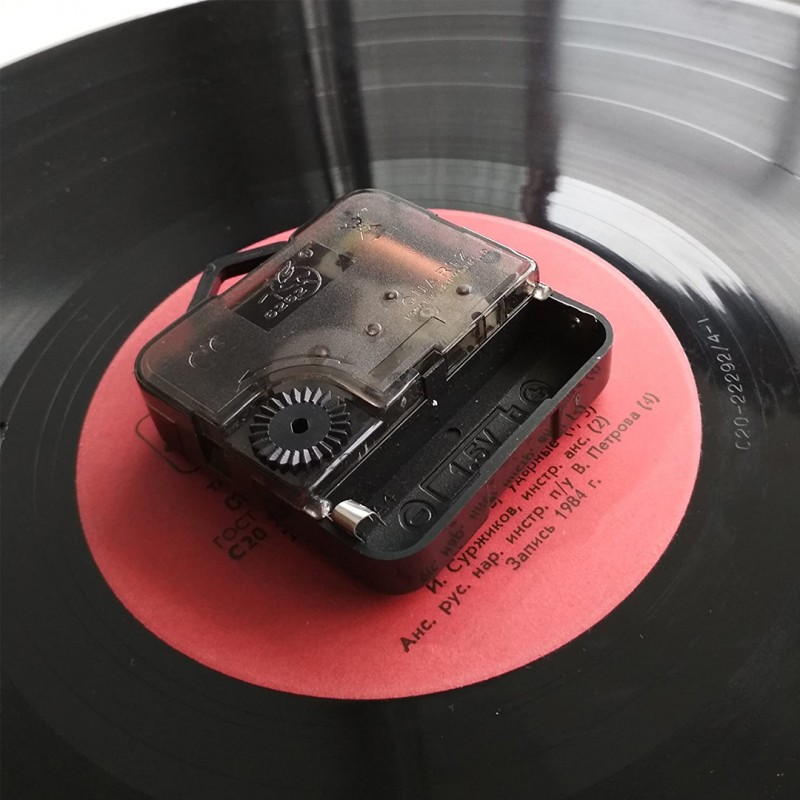 Vinyl Wall Clock