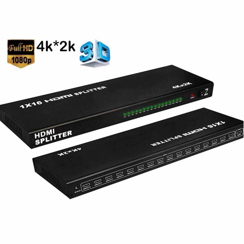 HDMI Splitter 16 Port 2K 4K | Shopright.pk