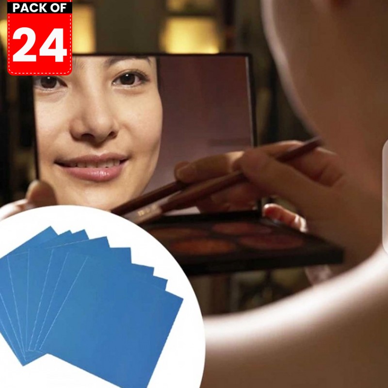 Acrylic Wall Mirror Stickers For Decoration 24 Pieces