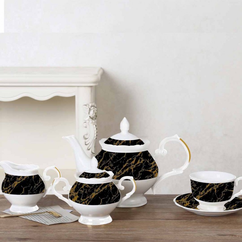 Tea Cup and Saucer Set