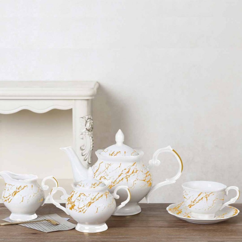 Tea Cup and Saucer Set