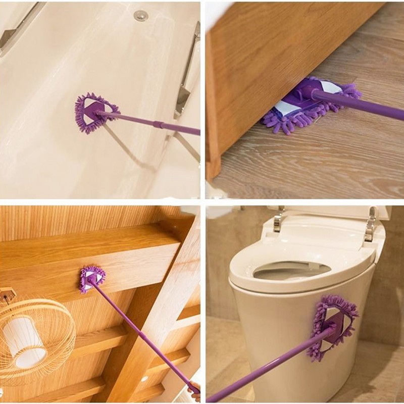 180 Degree Rotatable Telescopic Rod Mop