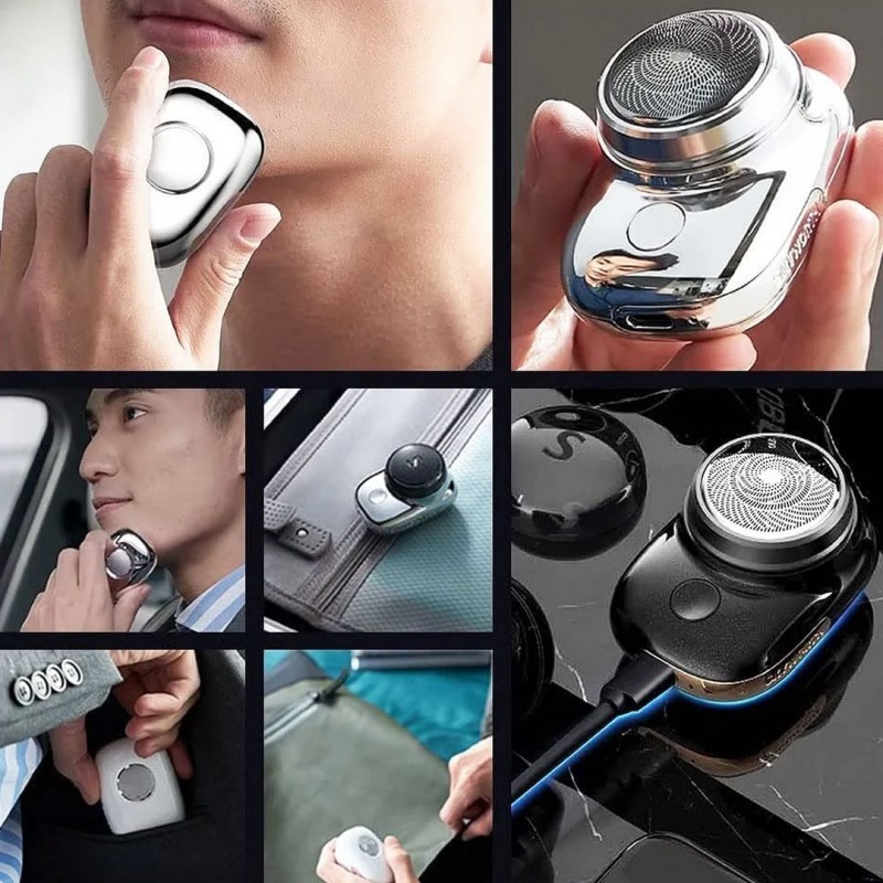 Mini Pocket Portable Electric Shaver | On-the-Go Grooming Solution