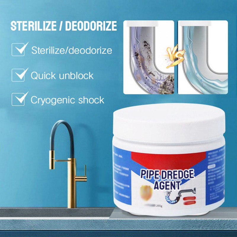 Powerful Sink Drain Cleaner for Toilet and Kitchen - Effective Drain ...