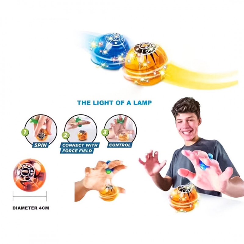 Fascinating Magnetic Rings Controlled Spinner Ball | Ultimate Fingertip ...