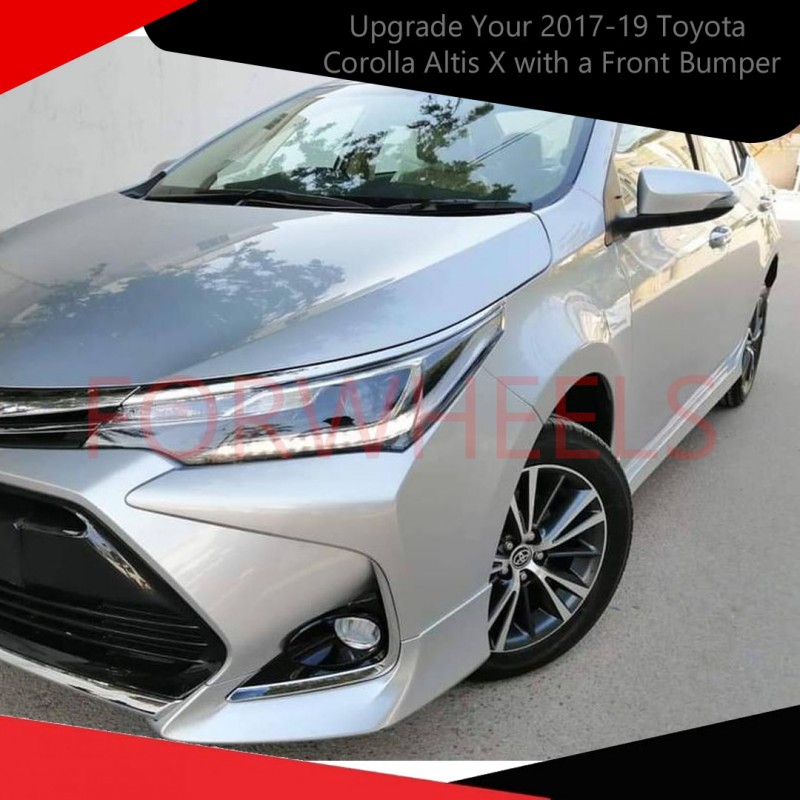 Elevate Your 2017-19 Toyota Corolla Altis X with a Front Bumper ...