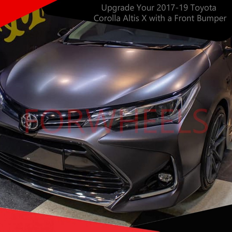 Elevate Your 2017-19 Toyota Corolla Altis X with a Front Bumper ...