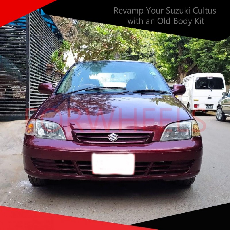 Transform Your Suzuki Cultus with an Old Body Kit | Forwheels.pk