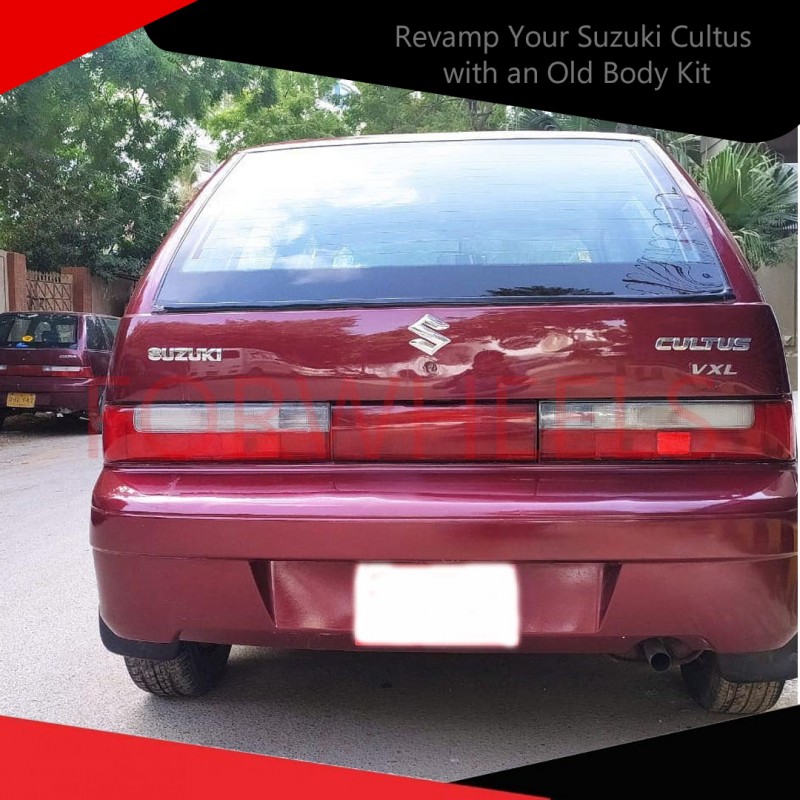 Transform Your Suzuki Cultus with an Old Body Kit | Forwheels.pk