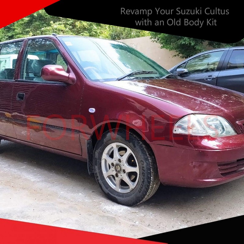 Transform Your Suzuki Cultus with an Old Body Kit | Forwheels.pk