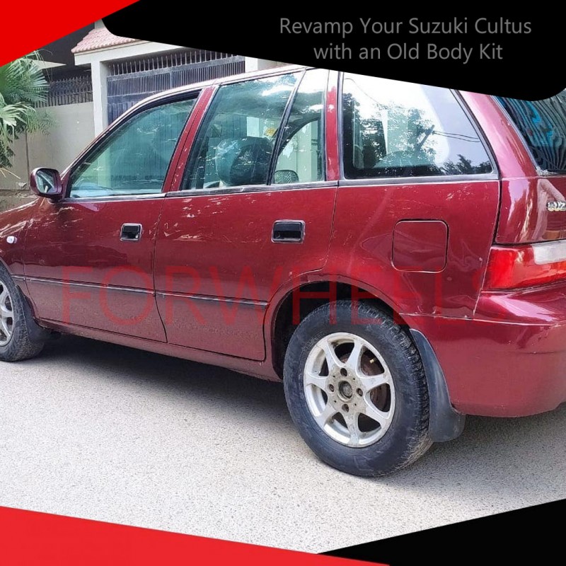 Transform Your Suzuki Cultus with an Old Body Kit | Forwheels.pk