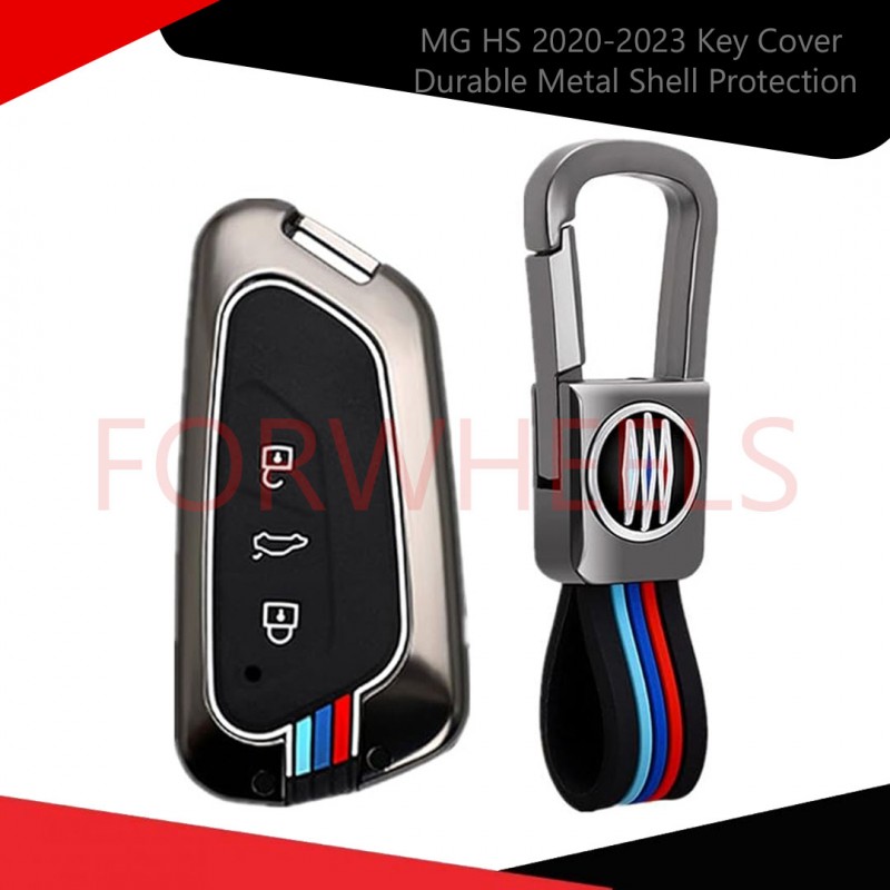 MG HS 2020-2023 Key Cover | Durable Metal Shell Protection - Forwheels.pk