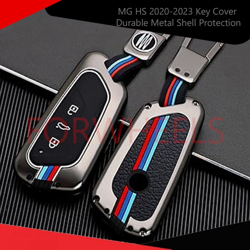MG HS 2020-2023 Key Cover | Durable Metal Shell Protection - Forwheels.pk