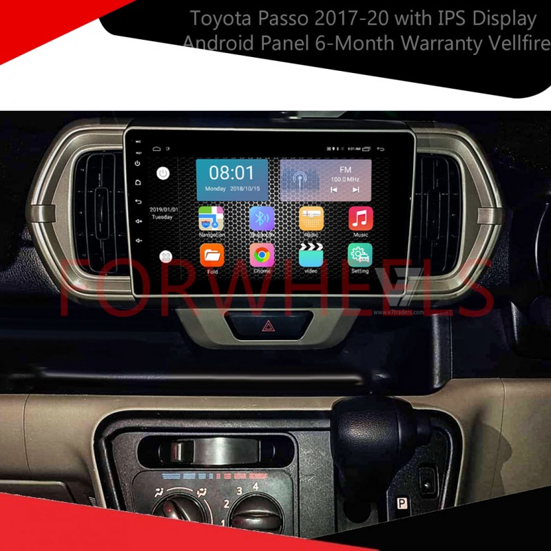 Upgrade Your Toyota Passo 2017-20 with IPS Display Android Panel - 6 ...