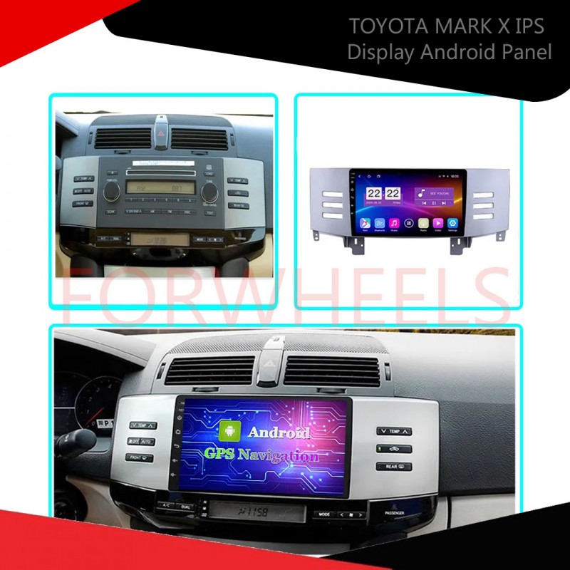 TOYOTA MARK X IPS Display Android Panel | 6-Month Warranty | VELLFIRE ...