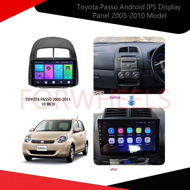 Enhance Your Drive with Toyota Passo Android IPS Display Panel | 2005 ...