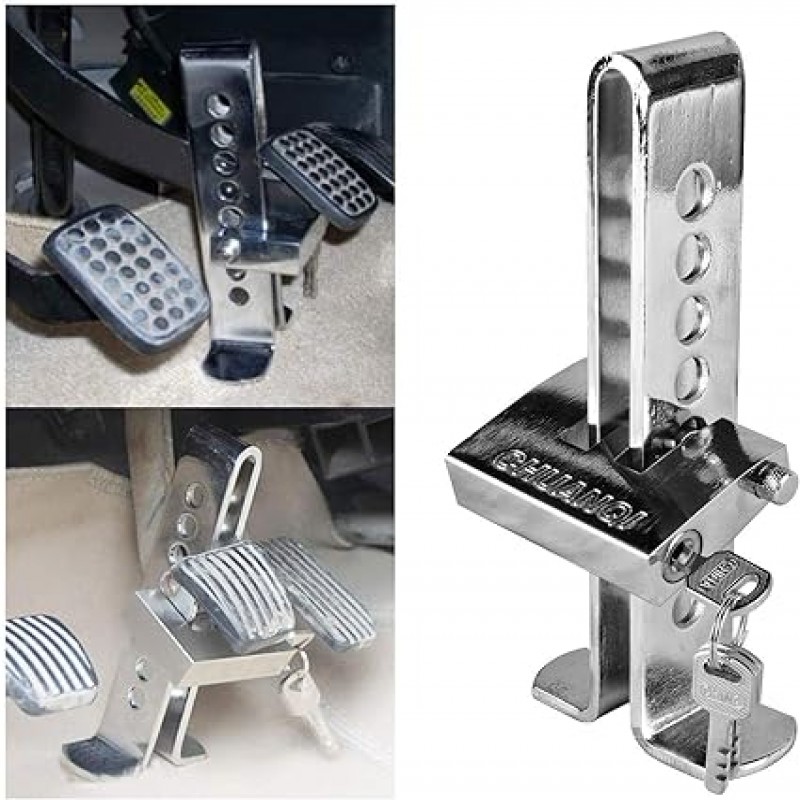 Enhance Vehicle Security with Car Pedal Lock | Stainless Steel Anti ...