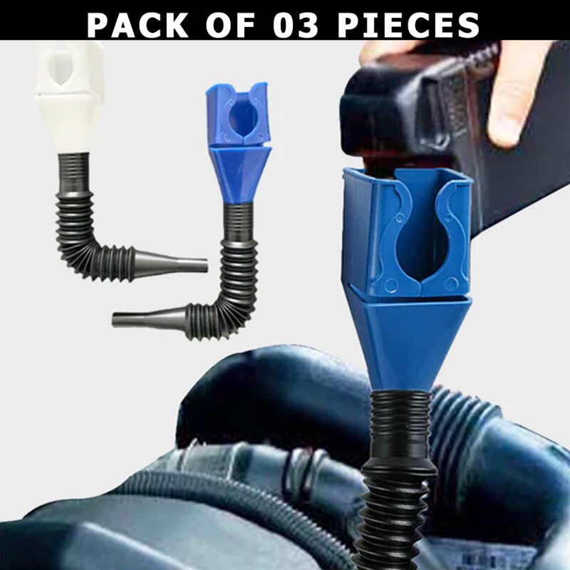 Flexible Refueling Funnel | Easy Fuel Transfer & Pouring Tool | Shopright