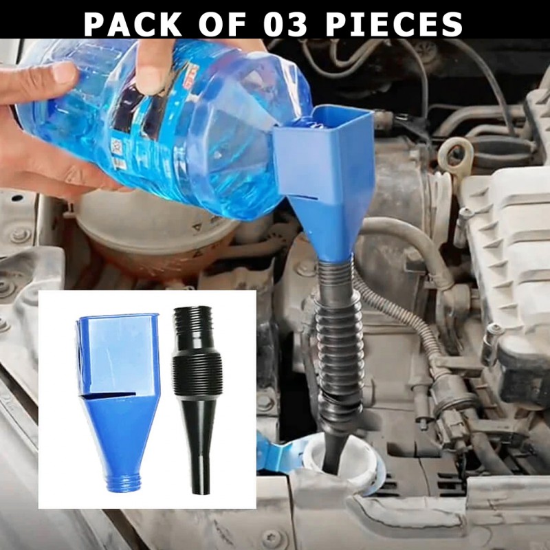 Flexible Refueling Funnel | Easy Fuel Transfer & Pouring Tool | Shopright