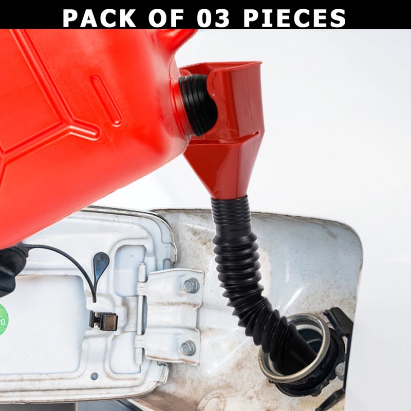 Flexible Refueling Funnel | Easy Fuel Transfer & Pouring Tool | Shopright