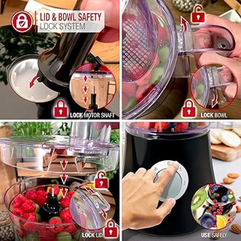 Panasonic Powerful Chopper and Meat Cutter Electric Food Chopper for ...