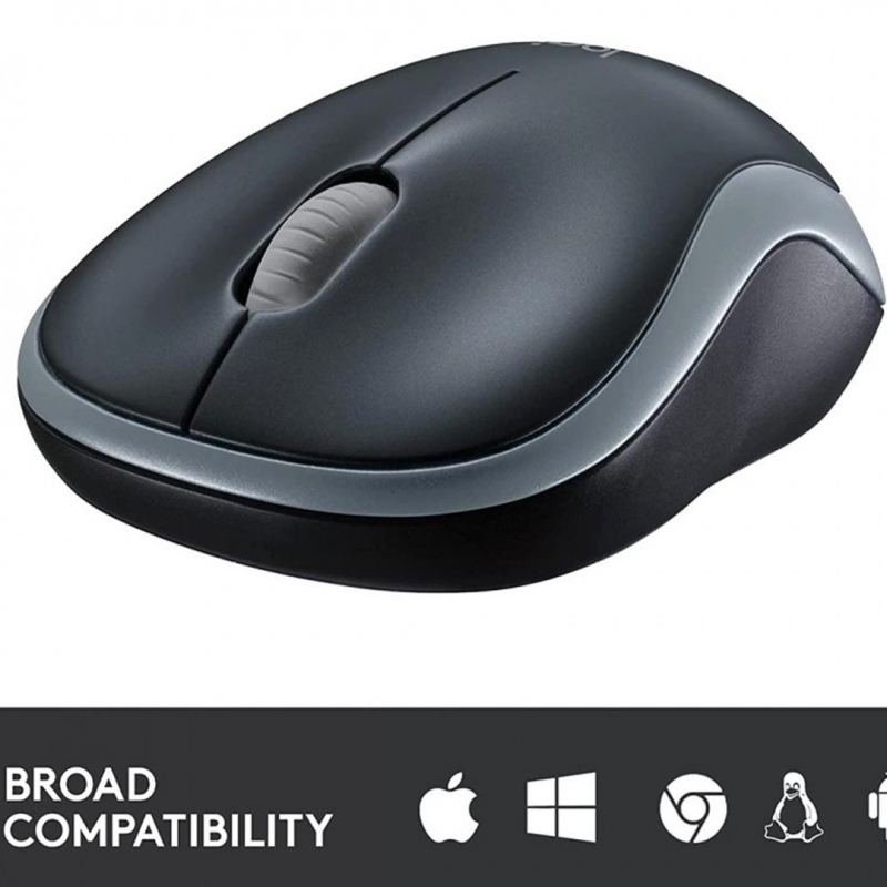 Logitech M185 Wireless Mouse, 2.4ghz With Usb Mini Receiver | Shopright.pk