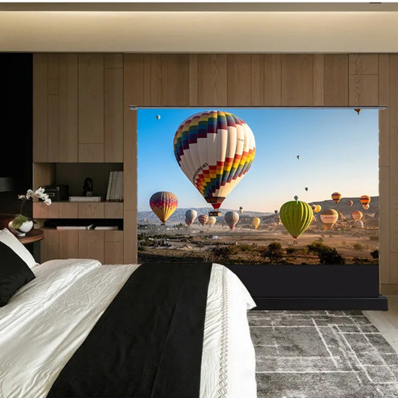 Projector Screen 72 Inch Electric Motorised 6x6 Feet 1:1mw Speed-X ...