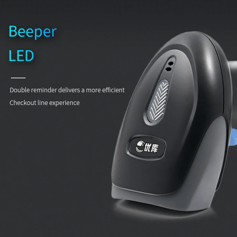 8500 2d Wire Cmos Handheld Barcode Scanner (Plug And Play Usb Cable ...