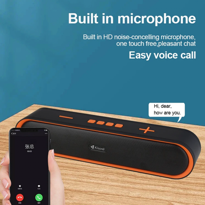 KISONLI LED-915 Wireless Bluetooth Longbar Speaker | Shop Now