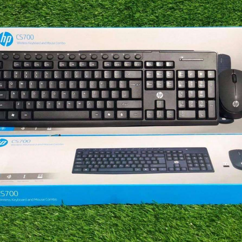 Hp Wireless Keyboard Mouse Combo Cs700 Shopright Pk
