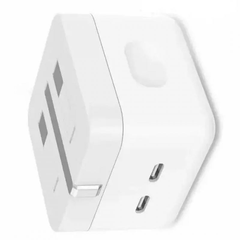 Iphone 14 Pro 3 Pin (Uk Pin) 50w Usb-C+C Power Adapter With Usb-C To ...