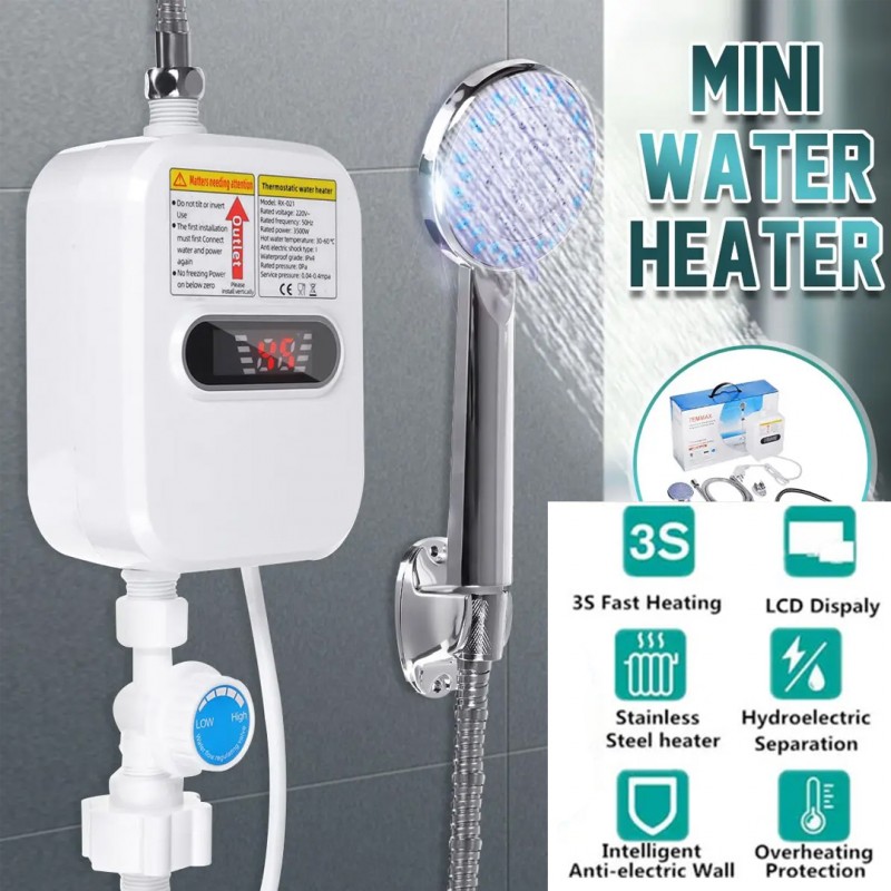 Mini Quick Heater Shower | Instant Waterless Heating Solutions