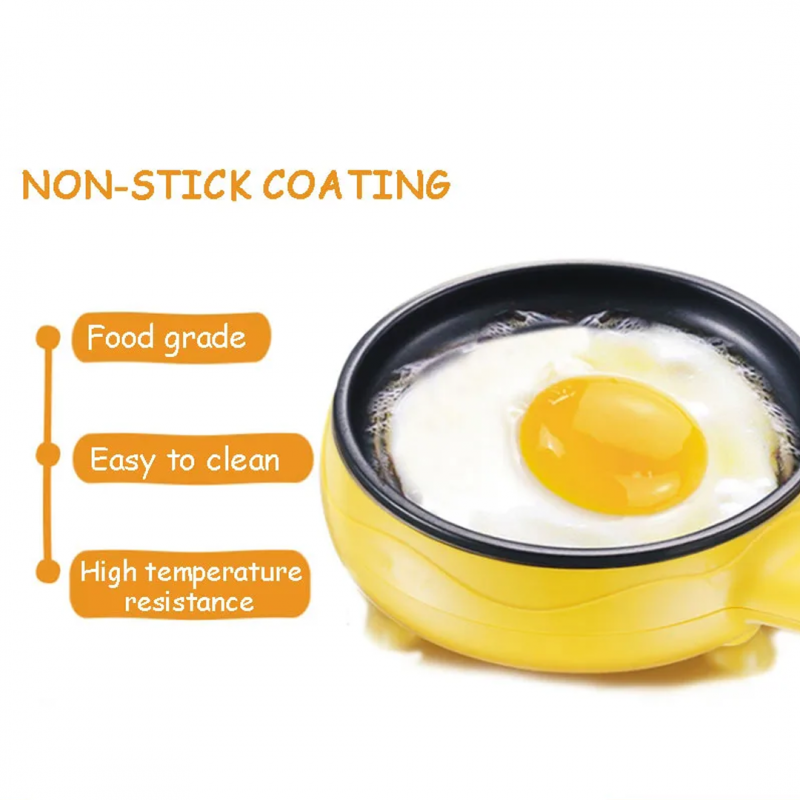 Electric Mini Fry Pan with Egg Boiler | Versatile Cooking Tool