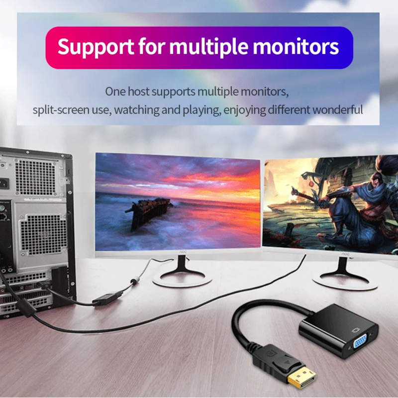 D Port To Vga Converter | Shopright.pk