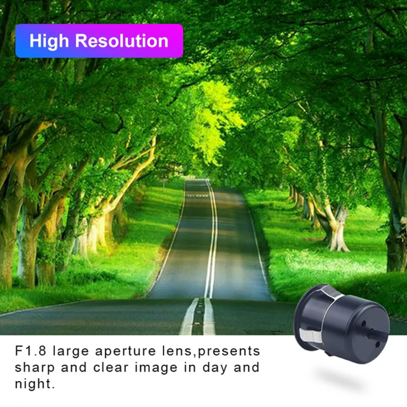 Camera Button Type – Night Vision – Wide Angle