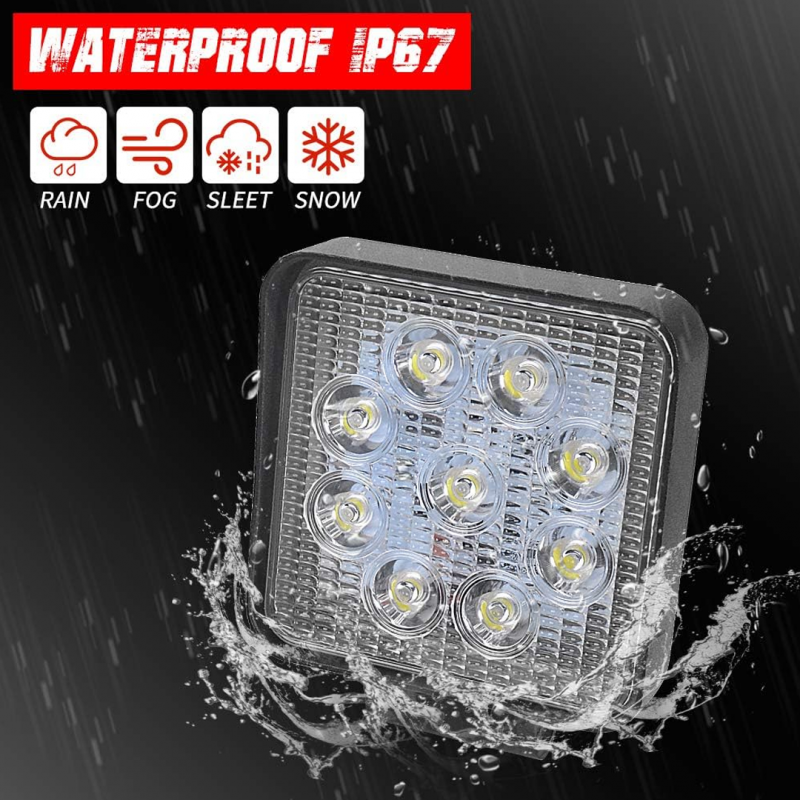 Car Day Time Running LED Light - Square