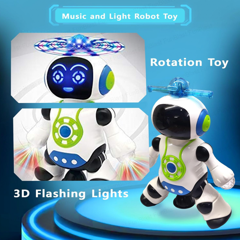 FunBlast Dancing Robot - Interactive & Entertaining Toy for Kids