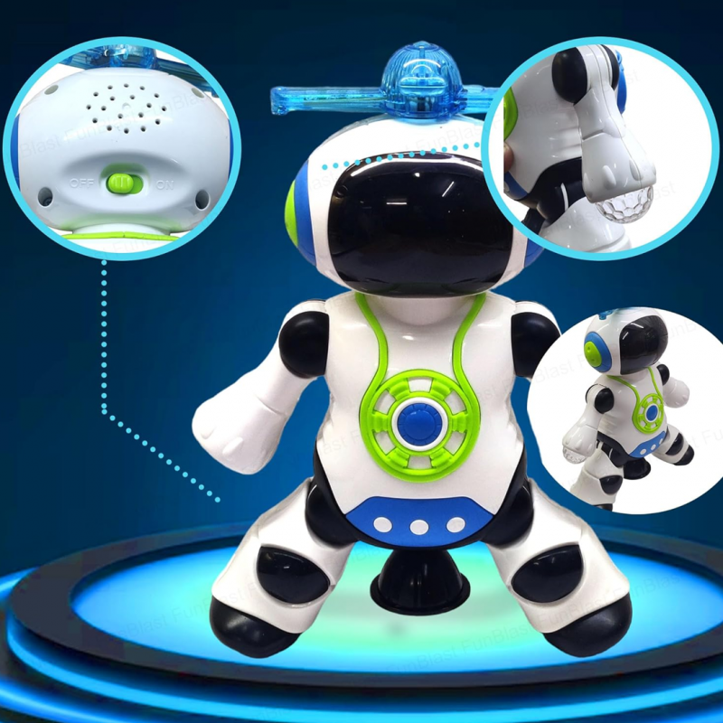 FunBlast Dancing Robot - Interactive & Entertaining Toy for Kids