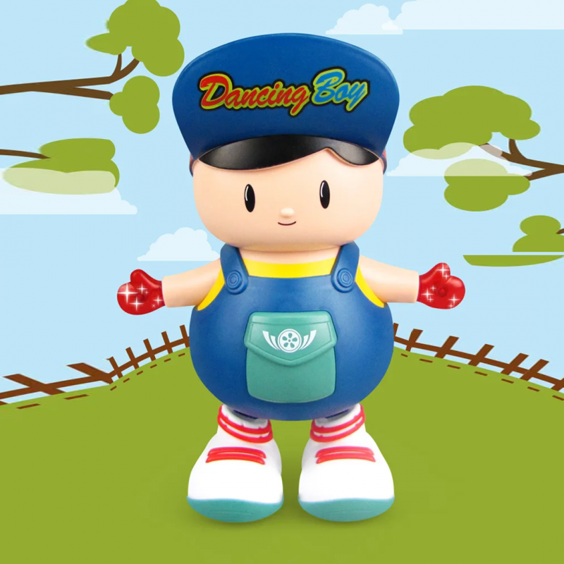 Electric Dancing Boy Doll - Interactive Musical Toy Doll - Shopright.pk
