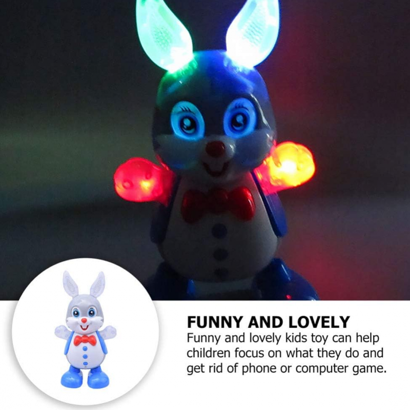 Dancing Rabbit Toy - Interactive Musical Bunny Toy - Shopright.pk