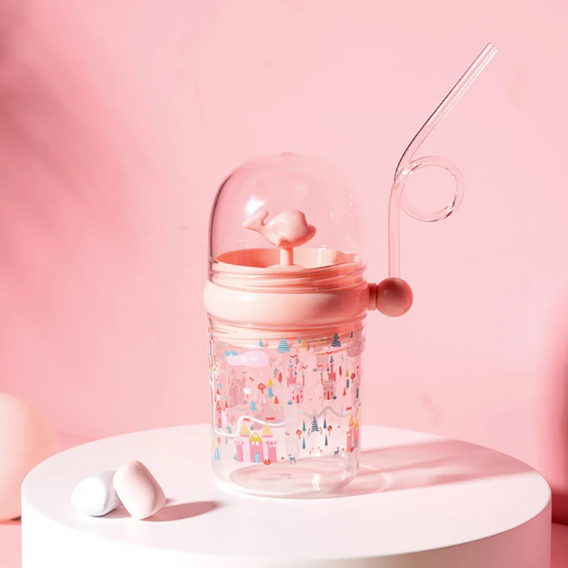 Quench Your Thirst with Whimsical Whale Spray Water Bottles | Shopright.pk
