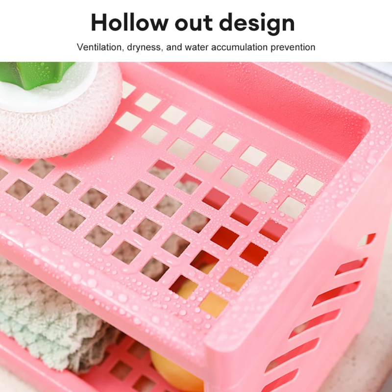 Multifunctional Double-Layer Mini Rack | Home Accessories | Shopright.pk